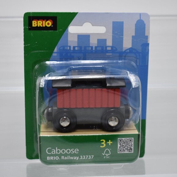 Brio | Toys | Brio 33737 Caboose For Thomas And Friends Wooden Railway ...